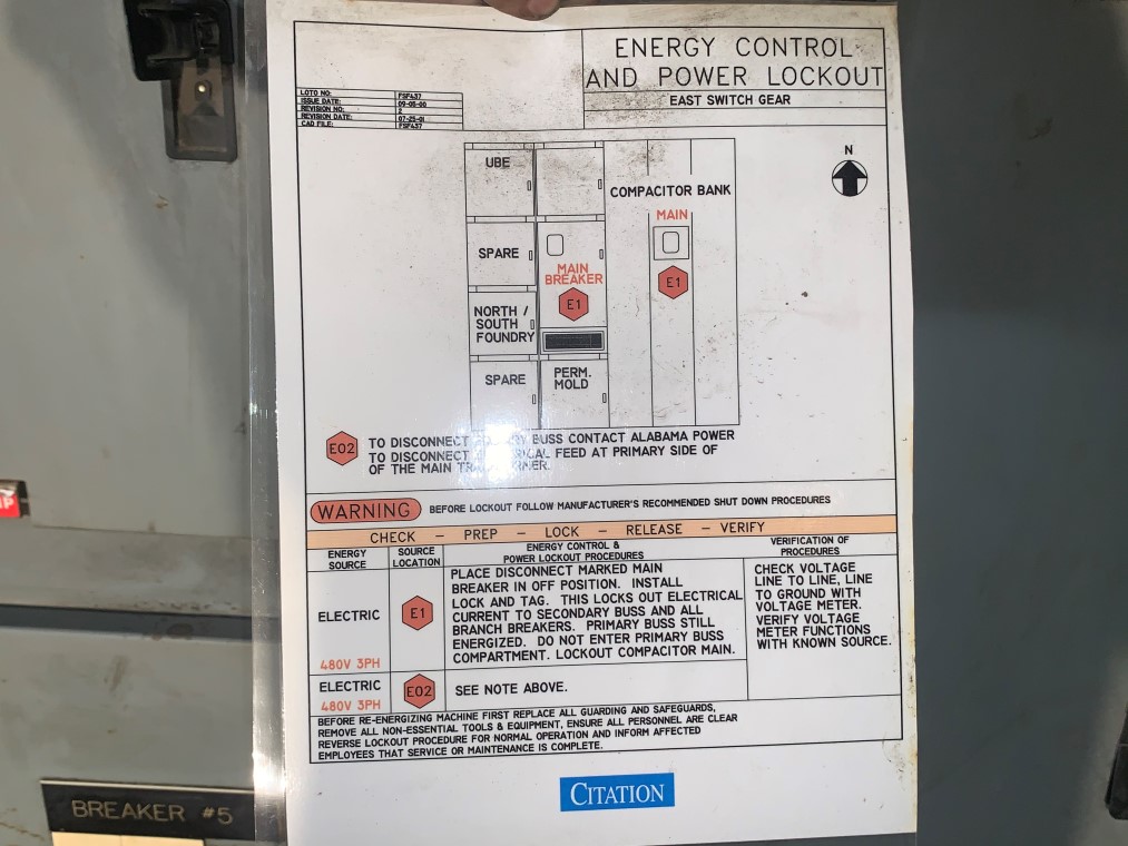 Square D Power-Zone III Switchgear 3200A, 480/277V, 3 Ph, 65kA ...