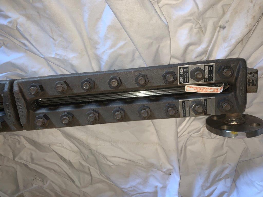 Jerguson 39-R-20 Armored Level Pressure Gage, Transamerican Equipment ...