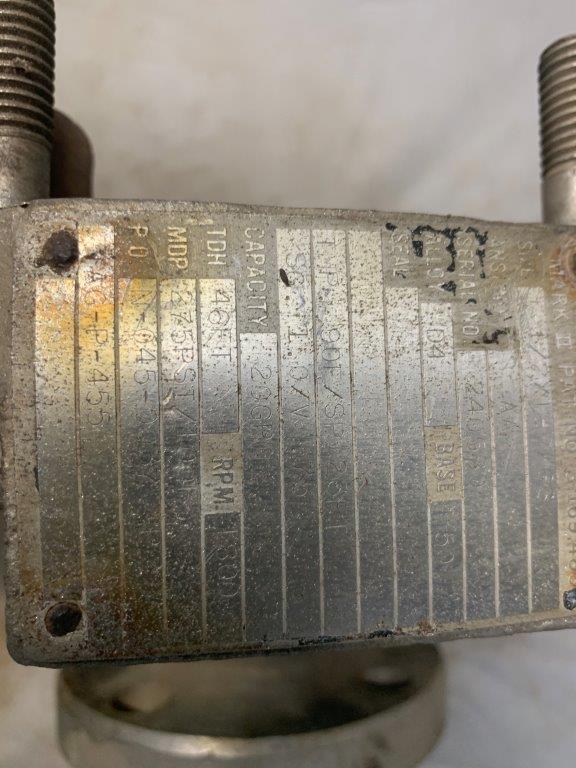 Durco Mark II Pump Casing 1.5x1-6/66, Transamerican Equipment Company