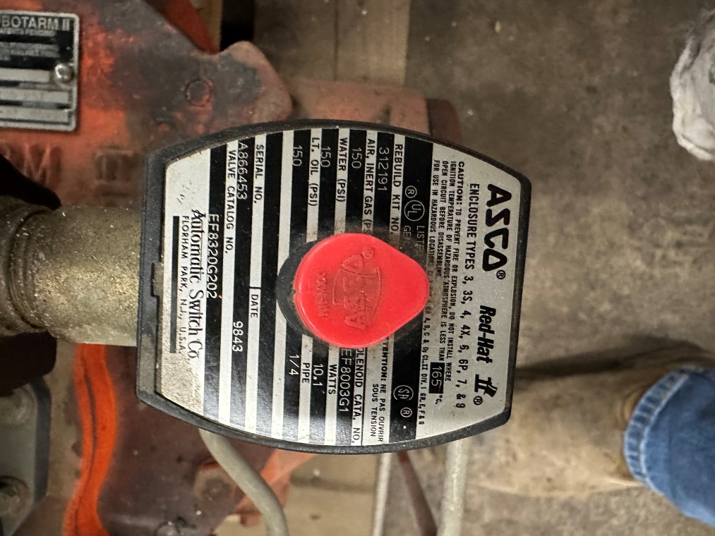 Bettis G2012 Robotarm II pneumatic actuators, 100 PSI, Transamerican ...