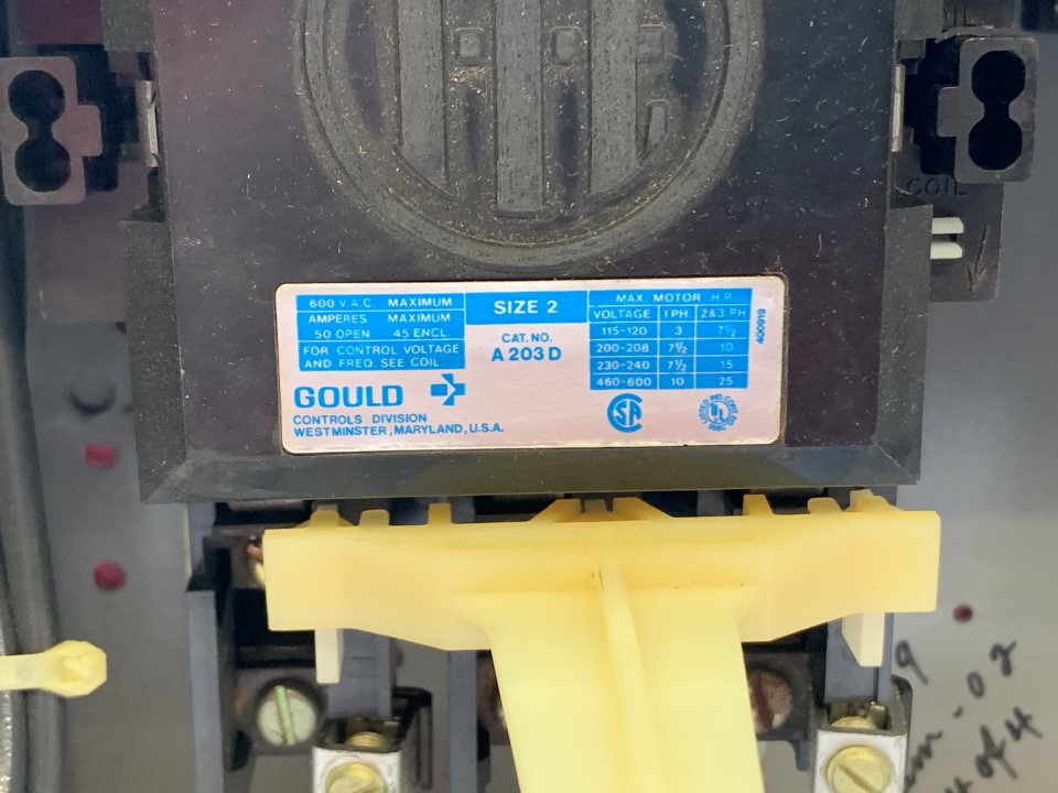 ITE Gould 5600 5640 Size 2 Breaker MCC Bucket, Transamerican Equipment ...