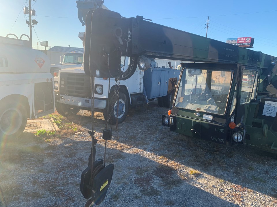 1989 Koehring/Lorain LRT 110 Rough Terrain Crane, Transamerican ...