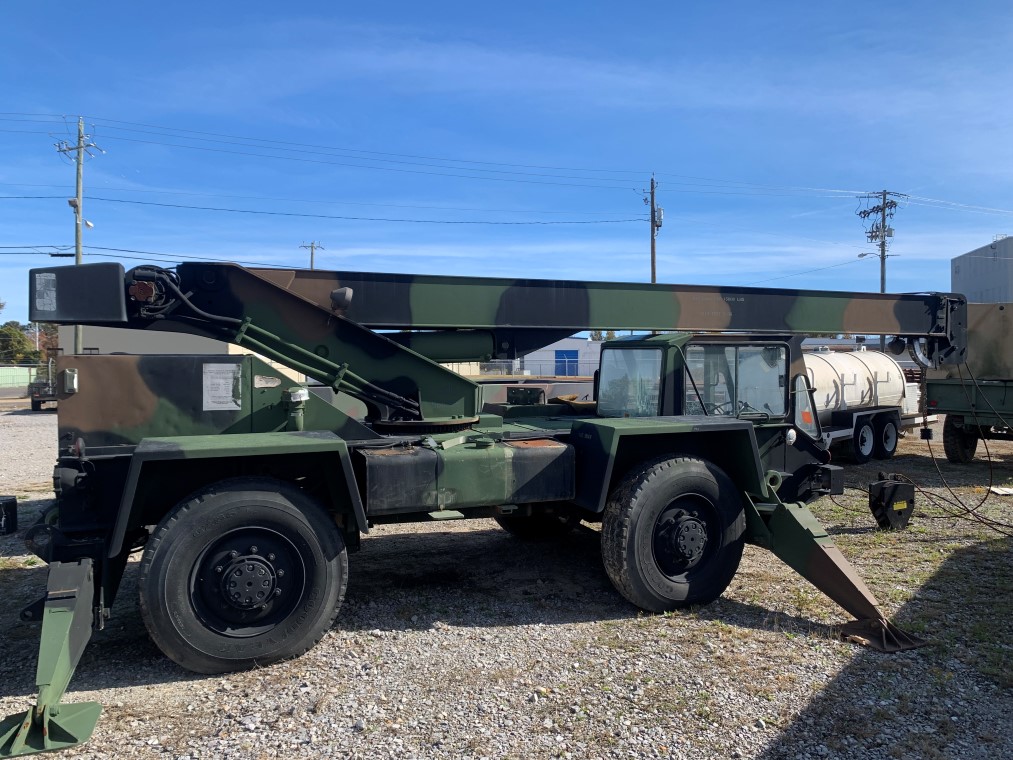 1989 Koehring/Lorain LRT 110 Rough Terrain Crane, Transamerican ...