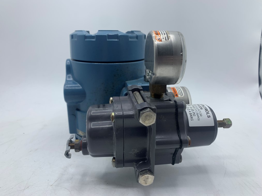 Fisher Current to Pressure Transducer 3311-DS1J1-K5-R1, 15 PSI ...