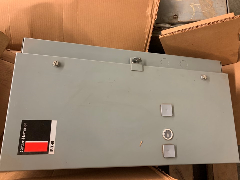 Cutler Hammer Size 4 Starter with Enclosure, Transamerican Equipment ...