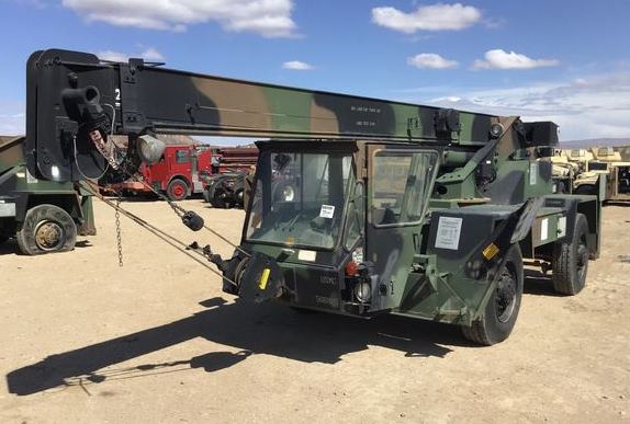 Terex LRT-110 Rough Terrain Crane, Transamerican Equipment Company