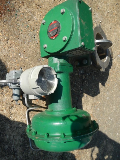 Fisher 8" 150 Class, 316 Stainless E-Disc Control Valve, Transamerican ...