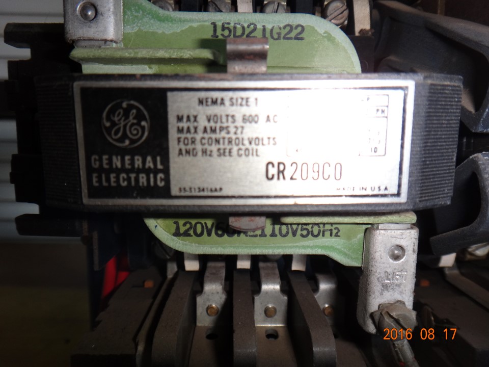General Electric Motor Control Center Bucket Size 2 Series 7700 ...