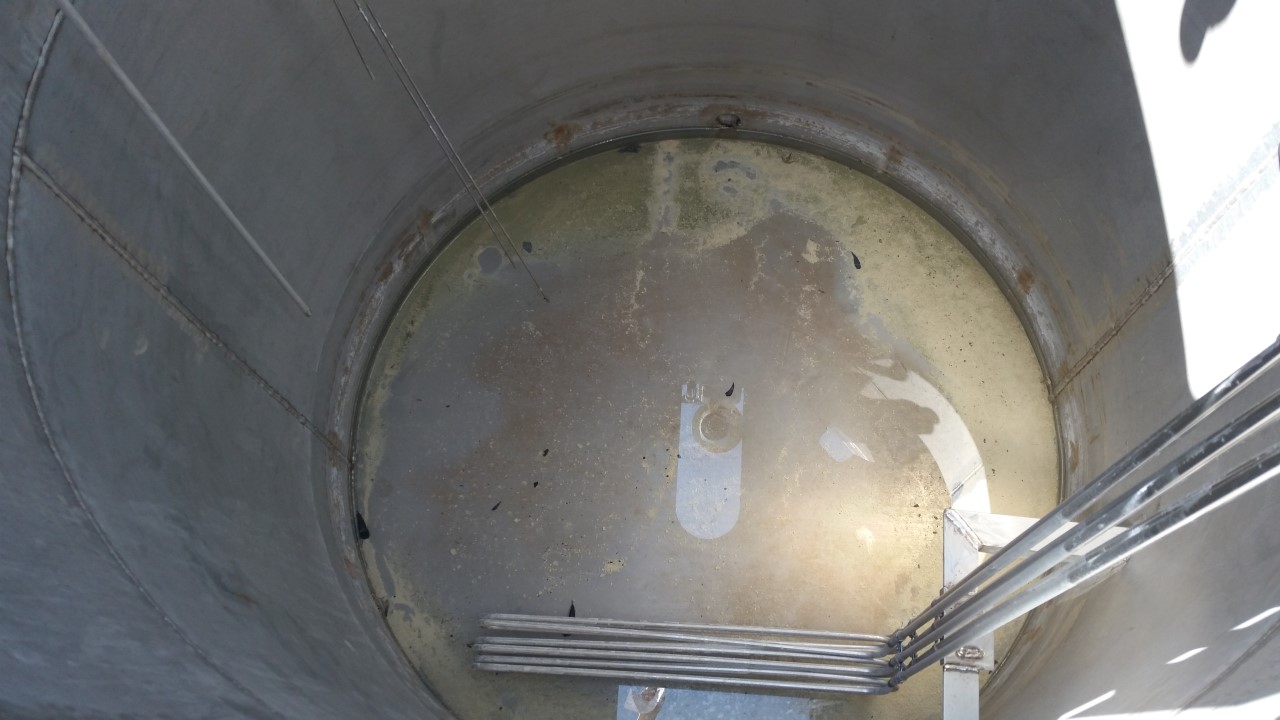 915 Gallon Stainless Atmospheric Vertical Tank, Transamerican Equipment ...